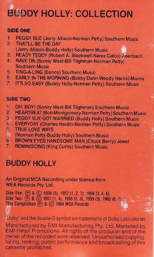 BUDDY HOLLY Collection - DB Books
