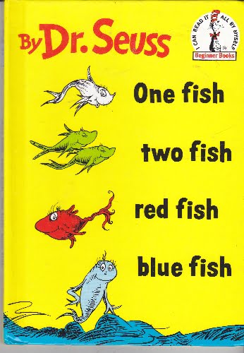 Dr Seuss - One Fish, Two Fish, Red Fish, Blue Fish - hb - DB Books