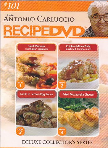 BBC Recipe DVD 101 - Antonio Carluccio - dvd - DB Books