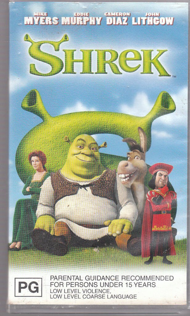 SHREK - vhs - DB Books