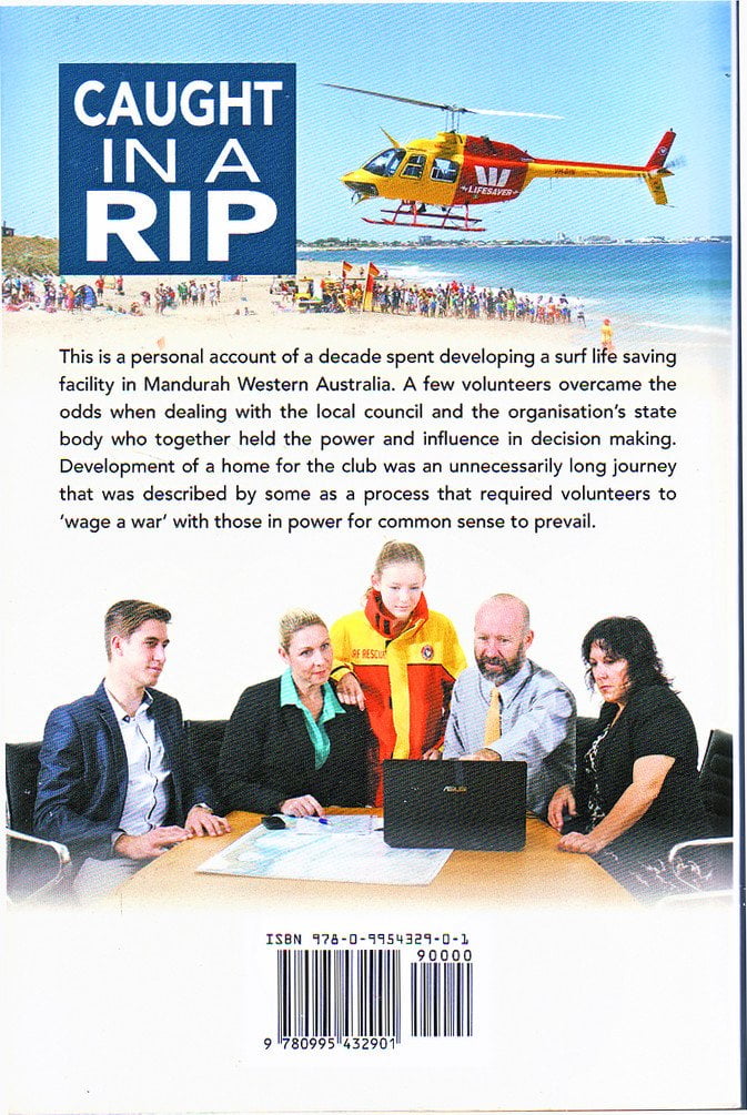 Caught in a Rip - Warwick Webb - sc - DB Books