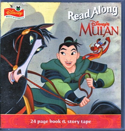 Mulan - 24 page book & story cassette - DB Books